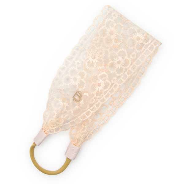 Sheer Floral Cut Soft Wide Band