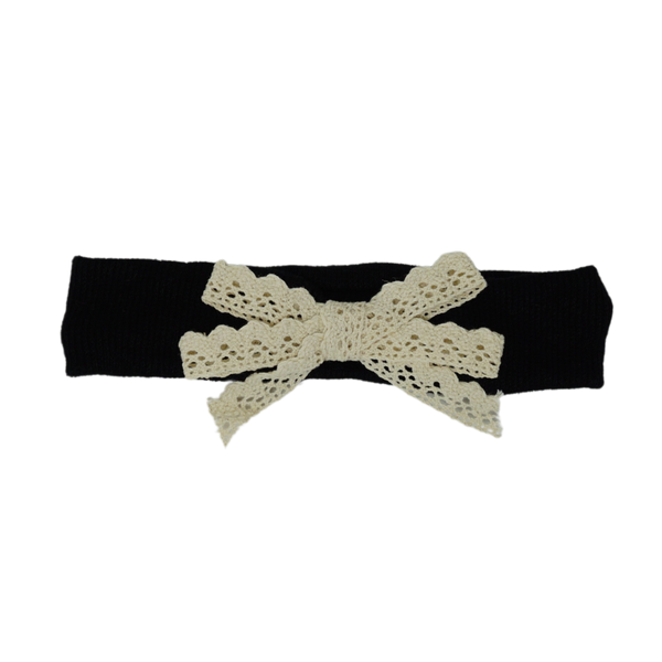 Classic Knit + Lace Baby Band