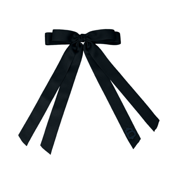 Satin Classics Large Bow Clip